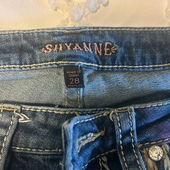 Shyanne | Jeans | Shyanne Embroidered Blue Jeans | Poshmark